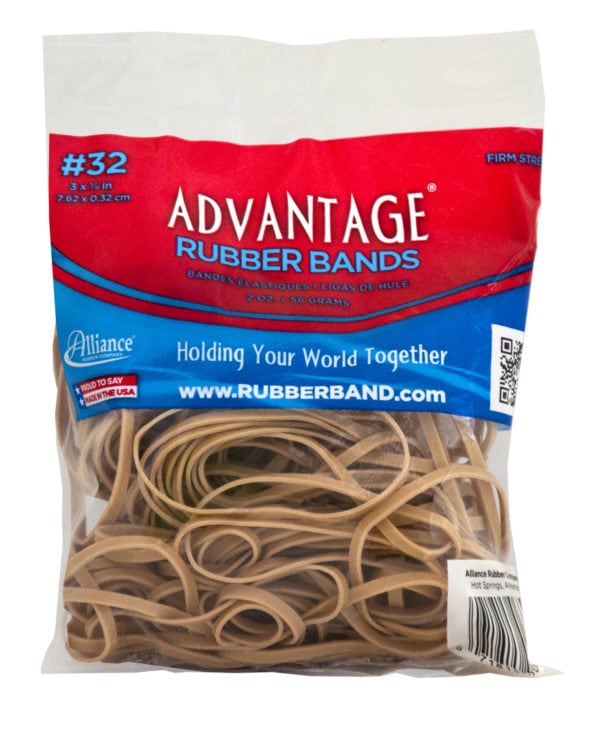 Advantage® Rubber Bands - Size #32 - Alliance Rubber
