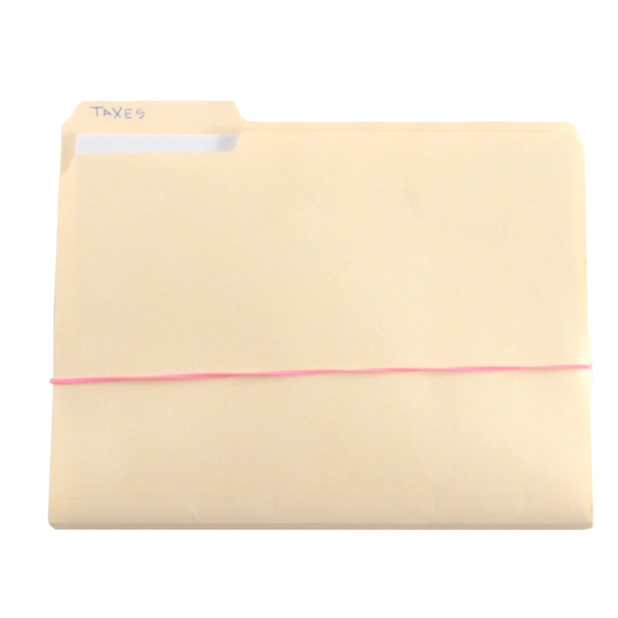 File Folder Rubber Bands