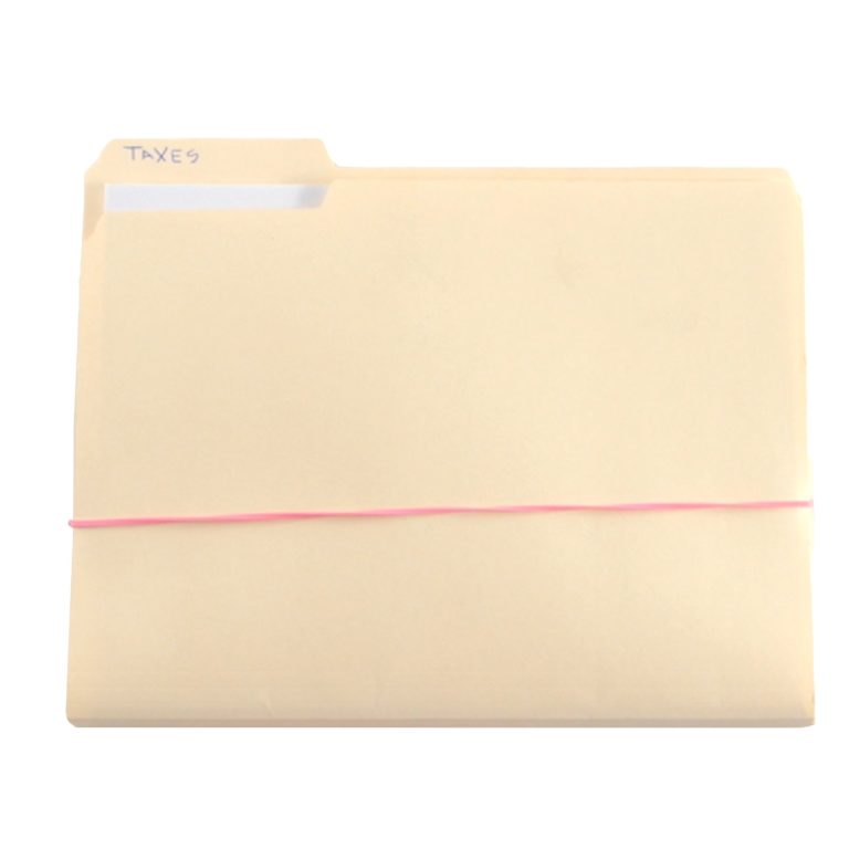 File Folder Rubber Bands